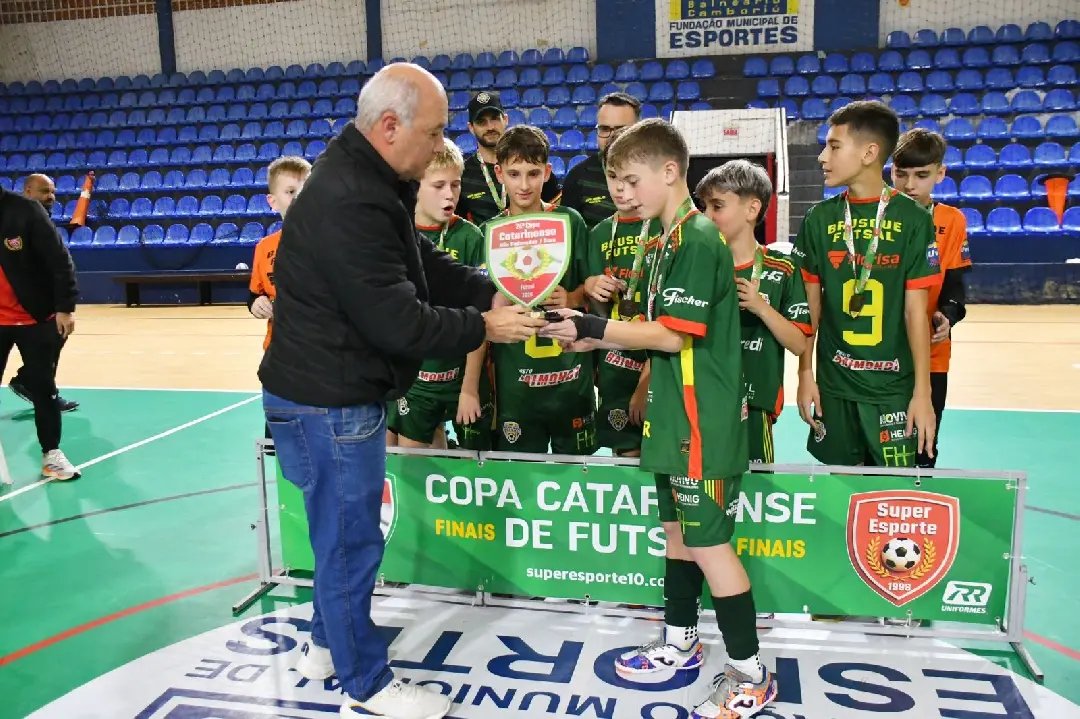 Brusque Futsal conquista o título da Série Ouro da 24ª Copa Catarinense ...